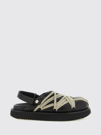 Rick Owens Chaussures slingback en cuir lisse avec fermeture &agrave; bande auto-agrippante