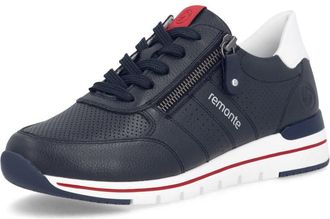 Remonte Damen Low-Top Sneaker R6705, Frauen Halbschuhe,lose Einlage,Strassenschuhe,Sportschuhe,Freizeitschuhe,Turnschuhe,blau Kombi (15),40 EU
