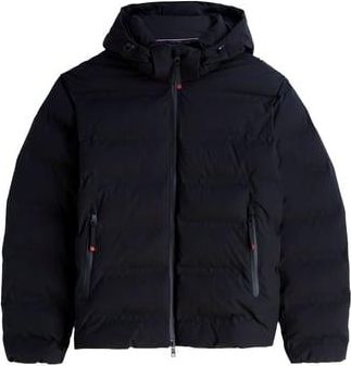 Tommy Hilfiger Doudoune droite col montant &agrave; capuche