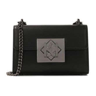Kazar Kleine starre Tasche mit gro&szlig;em Verschluss - - Bags - Damen - Schwarzk - ONE SIZE
