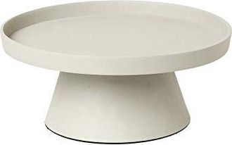 Broste Copenhagen Copenhagen Holger Kerzenplatte Aluminium Sand, Ma&szlig;e: 24cm x 11cm, 71177621