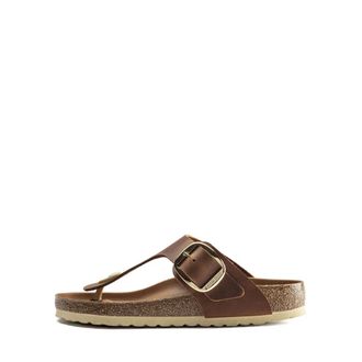 Birkenstock Femme, Chaussures, Brun, Taille: 40 EU Luxueuses tongs en daim