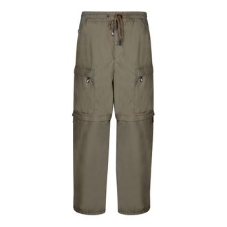 Moncler Homme, Pantalons, Vert, Taille: M Day-Namic Ripstop Cargo Jogging Pantalons