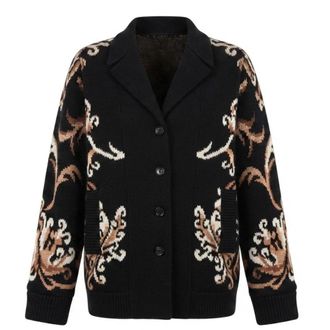 Etro Cardigan ouvert - Femme - Pulls - Noir - Taille: 36 FR