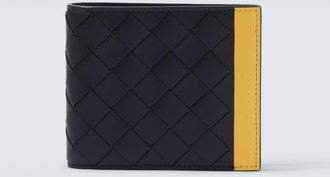 Bottega Veneta Portemonnaie Intrecciato aus Leder