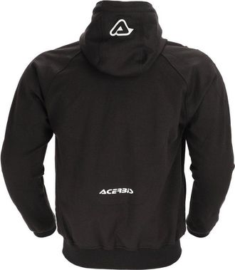 Acerbis Motorradjacke Fly Motorrad Zip Hoodie R&uuml;ckenprotektor vorbereitet,Ellenbogenprotektoren enthalten,Schul