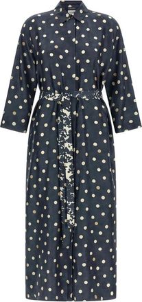 Max Mara Femme, Robes, Bleu, Taille: 36 FR Smmleva Shirt Dress
