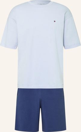 Tommy Hilfiger Shorty-Schlafanzug blau
