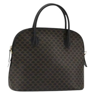 Celine Sac &agrave; main Pre-owned Macadam Canvas - Femme - Pre-owned - Noir - Taille: ONE Size