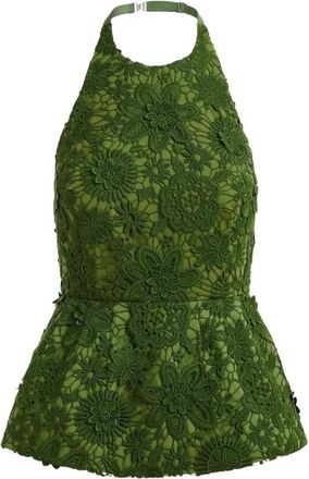 Essentiel Femme, Blouses et Chemises, Vert, Taille: 40 FR Jarot Lace Halter Top