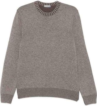 Vengera Pull Col Rond - Marron