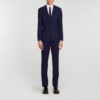 Sandro Veste de costume en laine