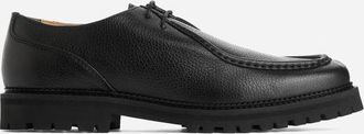 Arket Moc-Toe-Lederschuhe -Schwarz