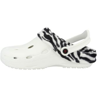CHUNG SHI Unisex Dux Winter Clogs, Weiss/Zebra, 44/45 EU (XXL)