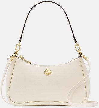 Kate Spade New York Kate Spade Kayla Schultertasche, Wandelbar, Klein f&uuml;r Frauen in Baiser meringu&eacute; | Leder