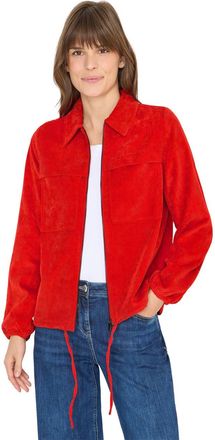 Cecil Cordjacke mit Tunnelzug pumkin orange XL