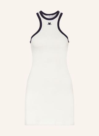 Courr&egrave;ges Kleid weiss