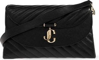 Jimmy Choo London Femme, Sacs, Noir, Taille: ONE Size AVN Curve Tophandle