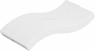 vidaXL Vidaxl - Matelas en mousse moyennement doux 90x200 cm
