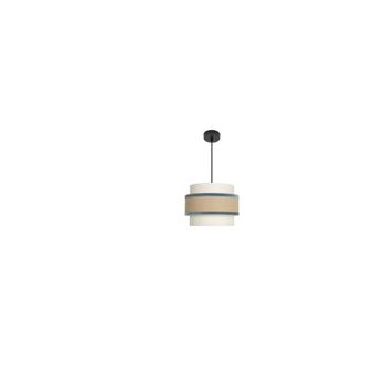 Fabrilamp Cornalina Pendelleuchte deDeckenleuchte 1x27 Beige/Blau 30d