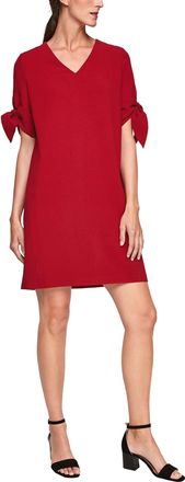 s.Oliver Black Label Damen 150.10.108.20.200.2103324 Kleid, Rot (Rot 3868), 34