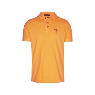 Aeronautica Homme, Tops, Orange, Taille: XL Polo Chemises