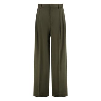 Darkpark Chicago High-Waist Wide-Leg Hose - - Trousers - Damen - Gr&uuml;n - XS