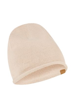 Camel Active Damen Beanie aus Reiner Baumwolle Karamell, Womenswear-OS