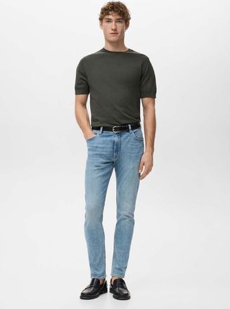 Mango Jean Jude skinny-fit bleu moyen - Homme - 38 - MANGO MAN
