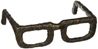 Cyan Design 03070 Skulptur Brille Ideal Geschenk für Hochzeit Blumenvase Bodenvase Party Home Decor Büro Spa