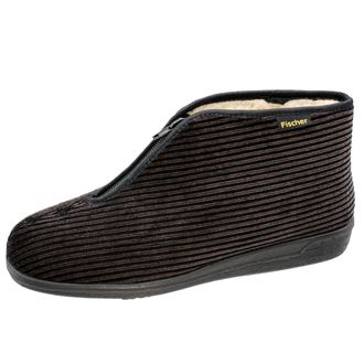 Fischer Markenschuh Fischer Frank, Herren Hohe Hausschuhe, Braun (Braun 777), 46 EU (11 UK)