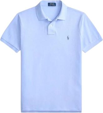 Ralph Lauren Homme, Tops, Bleu, Taille: XL Polo &agrave; manches courtes