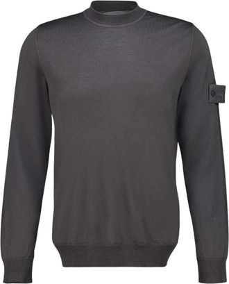 Stone Island Homme, Pulls, Gris, Taille: XL Ghost Crewneck Jumper