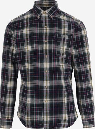 Polo Ralph Lauren Mens Cotton Checkered Shirt Multicolour