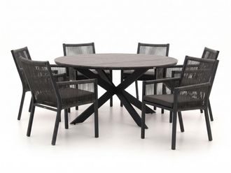 Manifesto Furniture Manifesto Rivola/Fidenza &oslash;149cm dining tuinset 7-delig