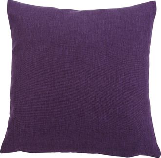 Gözze Kissenbezug 2er-Set, Milano, 50 x 50 cm - Dunkellila