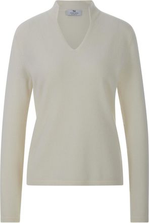 Peter Hahn Pullover aus 100% Premium-Kaschmir Modell Vivien Peter Hahn Cashmere weiss