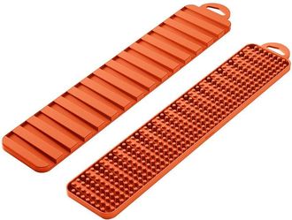 Metaltex 320485001 Gravity Slim Abtropfmatte orange, 40x8 cm