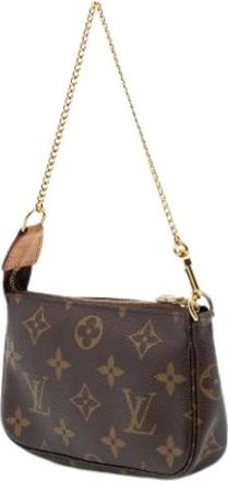 Louis Vuitton Pre-owned Mini Pochette Accessoires - Femme - Pre-owned - Brun - Taille: ONE Size