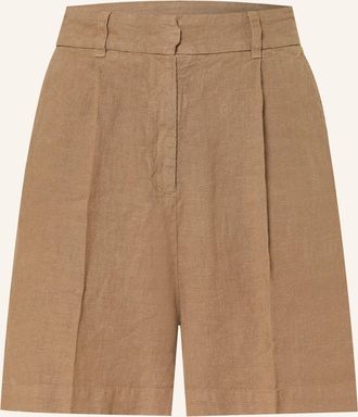 Riani Riani Leinenshorts braun