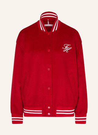 Tommy Hilfiger College-Jacke rot