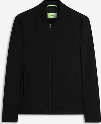 Cinque Sweatjacke CICROSS mit Stehkragen, Regular Fit, 2-Wege-Rei&szlig;verschluss