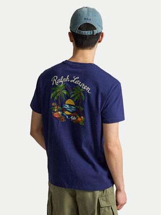 Polo Ralph Lauren T-Shirt 710B14586001 Dunkelblau Classic Fit