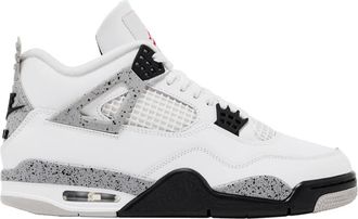 Nike Jordan Homme, Chaussures, Blanc, Taille: 51 1/2 EU Air 4 Retro OG