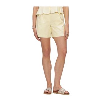 Y.A.S Yaslirma HW Shorts - - Shorts - Damen - Gelb - M