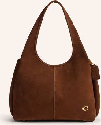 Coach Schultertasche braun