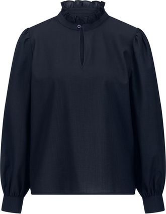 Peter Hahn Bluse zum Schlupfen Peter Hahn blau