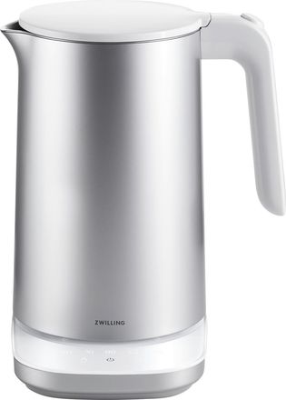 Zwilling Wasserkocher Zwilling Enfinigy, Silber, Metall, Kunststoff, 1,5 L, Temperaturstufen individuell einstellbar, Warmhaltefunktion