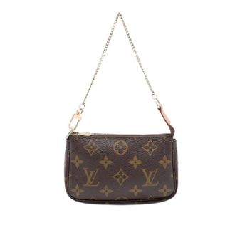 Louis Vuitton Pre-owned Mini Pochette Accessoires - Femme - Pre-owned - Brun - Taille: ONE Size
