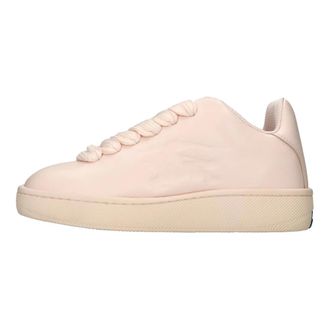 Burberry Box Leder Sneaker - - Shoes - Damen - Rosa - 38 EU
